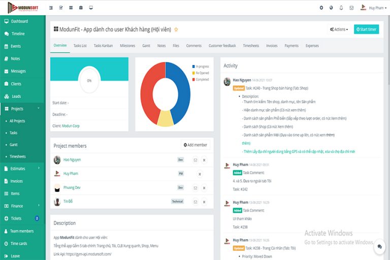 Phần mềm quản trị doanh nghiệp SME chuyên nghiệp - ModunsoftModunsoft